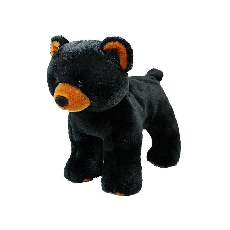 BLACK BEAR W LEASH AND HANDLE - Three Bears General Store