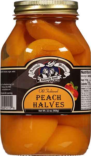 PEACH HALVES - Three Bears General Store